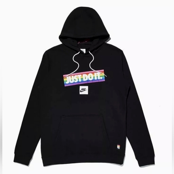 Nike | Shirts | Nike Limited Edition Gilbert Blake Be True Pride Hoodie ...